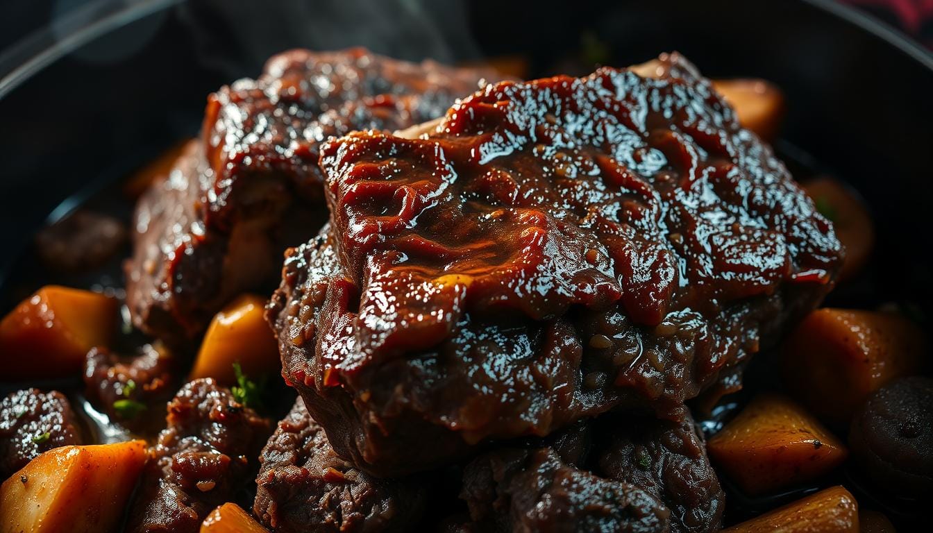 The Ultimate Slow Cooker Beef Ribs : 6 Hours, 3 Steps, Unbeatable ...